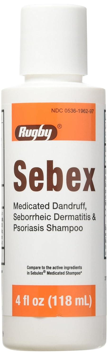 Sebex Medicated Dandruff Shampoo Generic For Sebulex 4 Oz