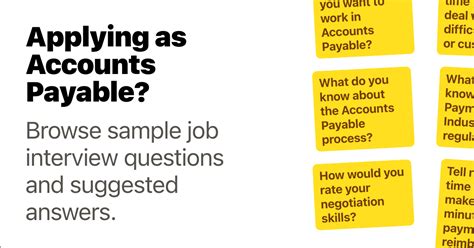Accounts Payable Interview Questions