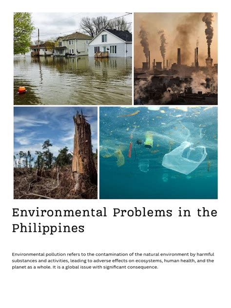 Environmental Problems in The Philippine - 20231010 - 151834 - 0000 | PDF
