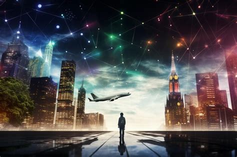 Premium Ai Image In Our Digital Age Creative Communication Links The