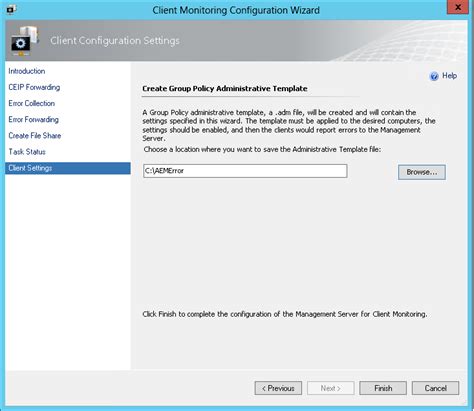 Scom Agentless Exception Monitoring Aem Configure Listener