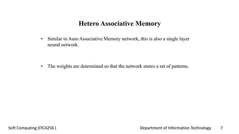 Associative Memory Network Pptx
