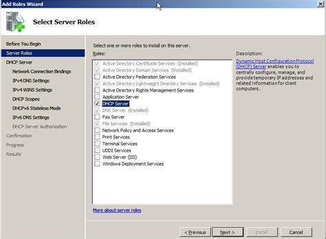 Dhcp Server Installation Uk