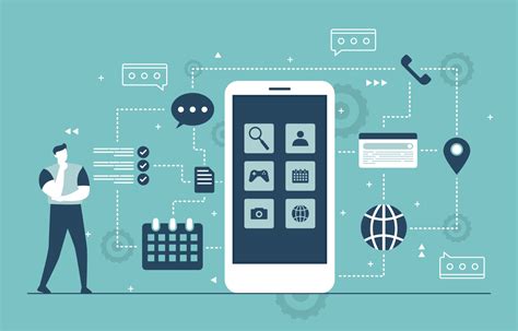 Programmers Developing Mobile App Flat Design Illustration 2045933 Vector Art At Vecteezy