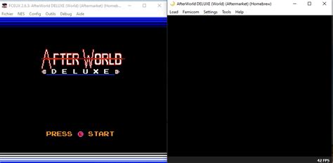 Nes Black Screen At The Start With Afterworld Deluxe World Aftermarket Homebrew