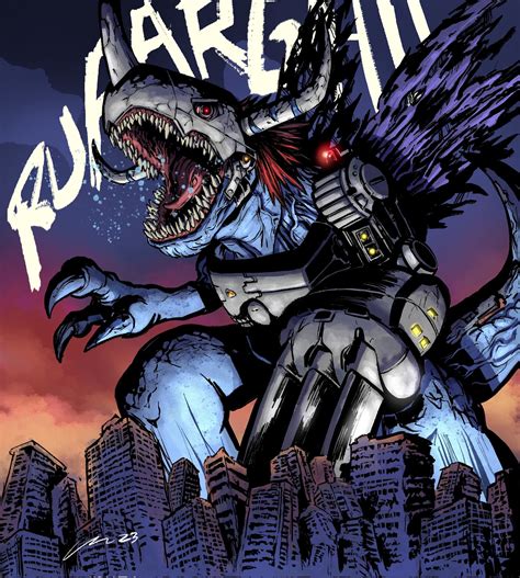 Metalgreymon And Metalgreymon Digimon Drawn By Carloromeroart Danbooru