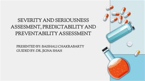 Causality Assessment Scales Docx Chemistry Science