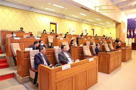 គេហទំព័រ ព្រឹទ្ធសភា នៃព្រះរាជាណាចក្រកម្ពុជា