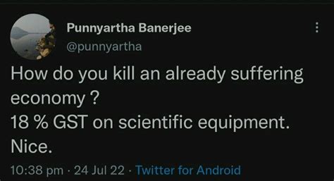 Punnyartha Banerjee On Linkedin Tax India