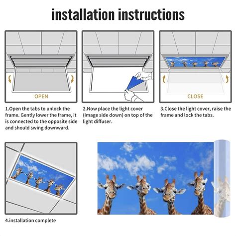 Fluorescent Light Diffuser Frame Shelly Lighting