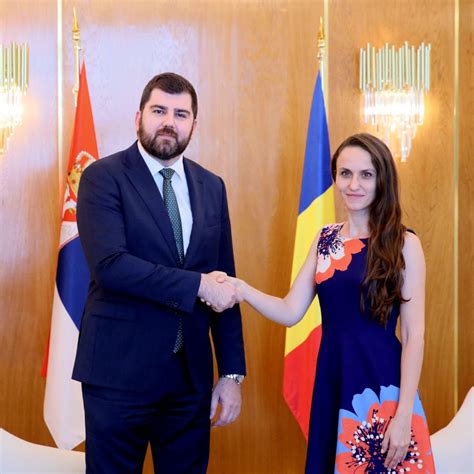Minister Of Foreign Affairs Oana Țoiu Welcomed The Serbian Ambassador To Romania Stefan