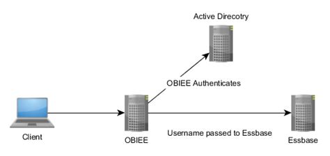 obiee with essbase as a data source using sso limited