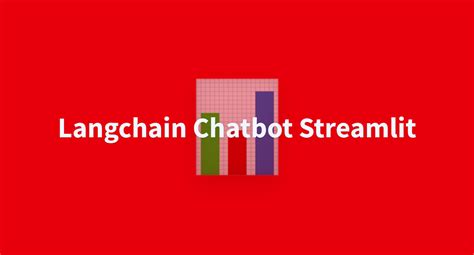 langchain chatbot streamlit a hugging face space by ndhanvina