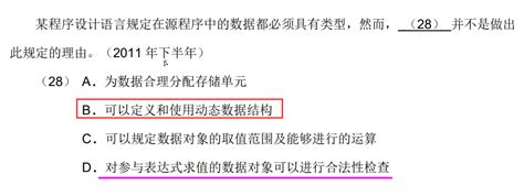软件设计师 程序设计语言 动态的语义错误 csdn博客
