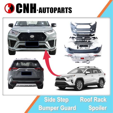 Auto Replacement Parts Body Kits Front And Rear Bumper Facelift For