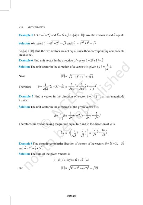 Vector Algebra Ncert Book Of Class 12 Mathematics Part Ii