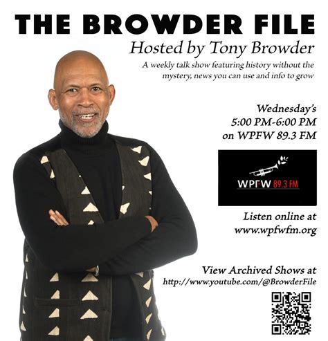 Tony Browder Speaks Ikg Cultural Resource Center