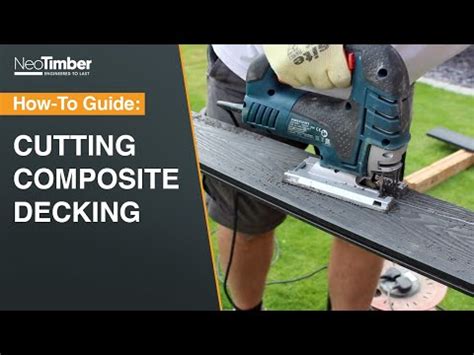 How Do You Cut A Composite Deck
