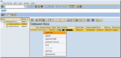 reprocessing sap idocs through biztalk server using we19