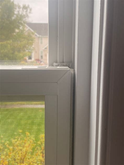 Vinyl Window Air Gap Between Sash And Frame Community Forums