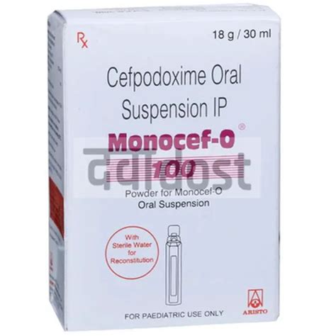 Monocef O 100mg Suspension Upto 9 77 Off Dawaadost