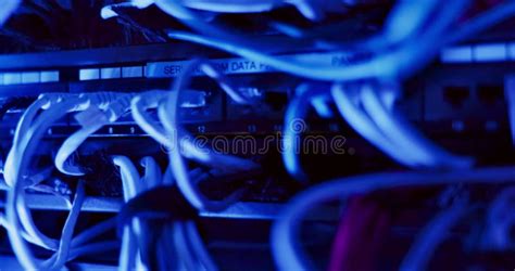 Computer Engineering Data Centre And Server Room For Network Infrastructure And Protection Of