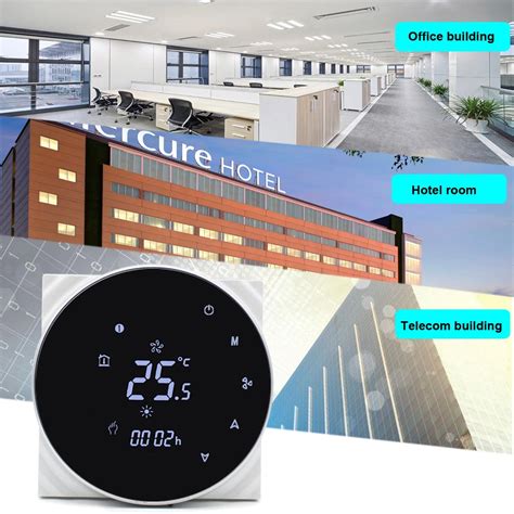 Hotel Automation System Keycard And Window Card Function Room Fcu Thermostat