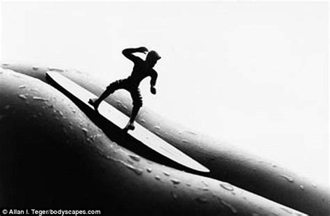 Idyllic Landscape Or Naked Body Artist Photographs Bodyscapes Using Miniature Figures And