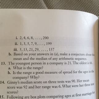 Solved Number Find The Mean And The Median Of The Chegg Com