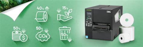 Étiquettes Linerless Tsc Printers