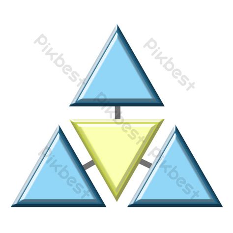 Triangle Ppt Decorative Illustration PNG Images PSD Free Download Pikbest