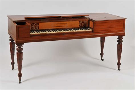 Lot 522 A Mahogany Cased Square Piano By John
