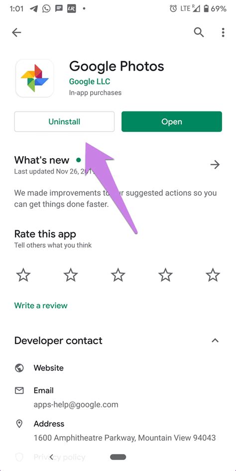 What Happens When You Uninstall Google Photos App