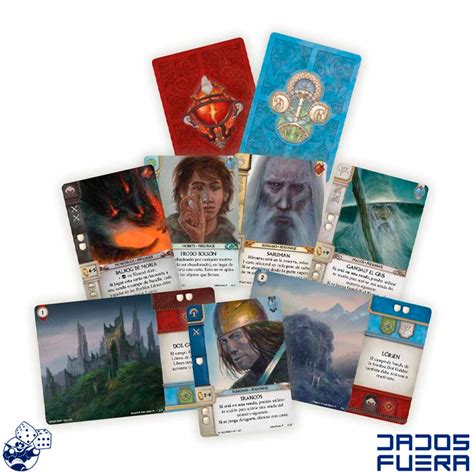 Guerra Del Anillo Juego De Cartas Dados Fuera