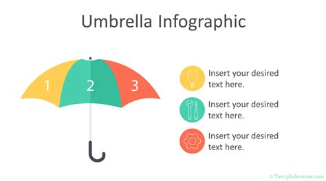 Umbrella Infographic Powerpoint Template