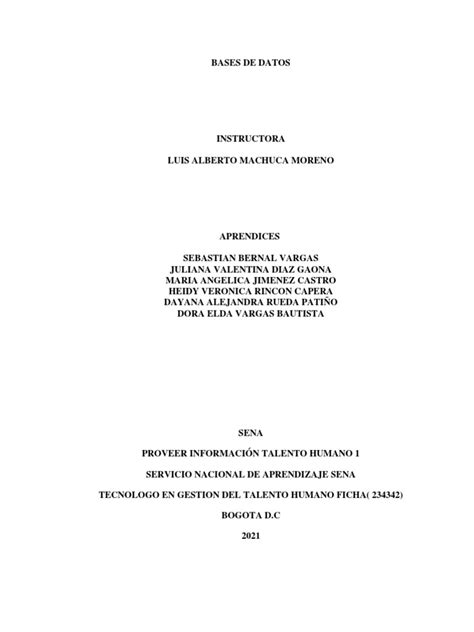 bases de datos 1 pdf mi sql bases de datos