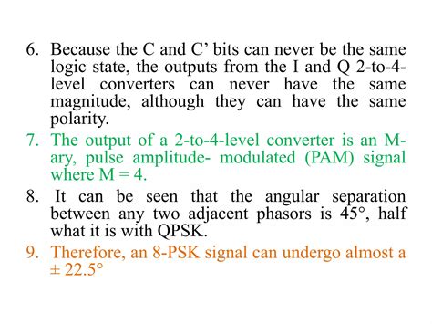 M Ary Psk And M Ary Qam Ppt Pptx
