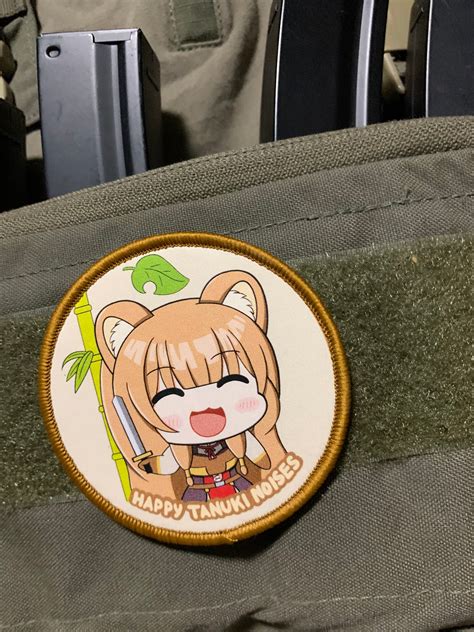 Raphtalia Happy Tanuki Noises Rising Of Shield Hero Patch Nyan Dynamics