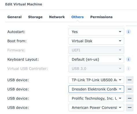 Difficulty Passing Usb Devices To Ha On Synology Nas Vm Rhomeassistant