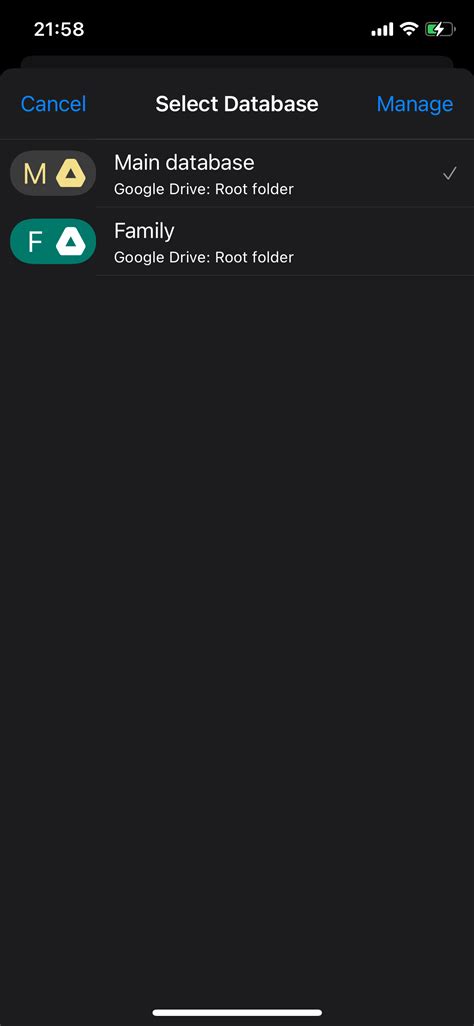 create extra database