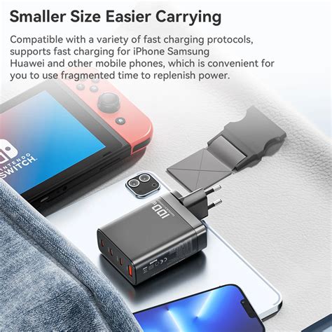 Toocki Multi Ports 3c1a Gan Usb C Charger 100w 67w 65w 40w 33w Power