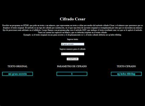 GitHub Javier Dotcom Ejercicios PHP Texto Cifrado