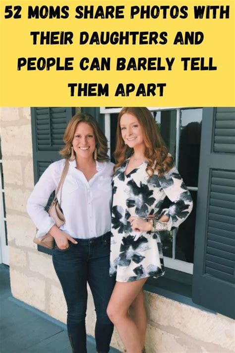 52 Moms Share Photos With Their Daughters And People Can Barely Tell