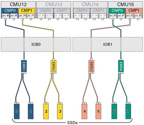 Half Populated Dcu3 Drive Device Paths Sparc M5 32 And Sparc M6 32 Servers