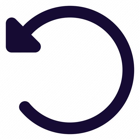 Arrow Rotate Left Refresh Icon Download On Iconfinder