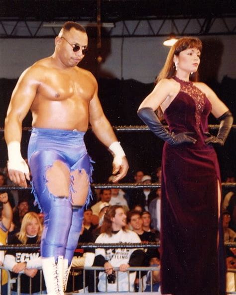 Nancybenoittribute Woman Is Pictured During Ecws ‘house Party ‘96