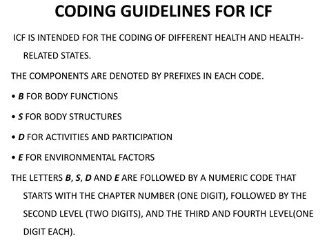International Classification Of Functioning Disability And Health Pptx