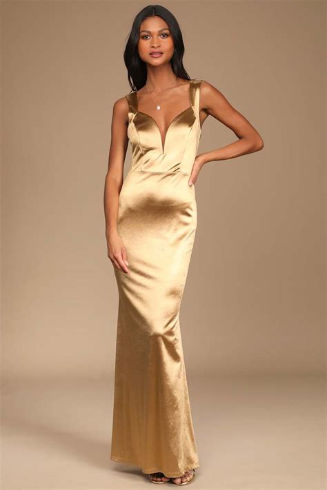 Gold Evening Gowns