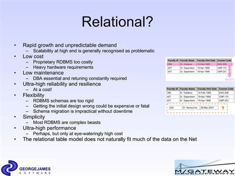 Mumps The Internet Scale Database Ppt Databases Computer Software