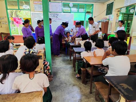 ဟင်္သာတမြို့နယ်တွင် အသက် ၉ နှစ်ပြည့်ပြီး အသက် ၁၂ နှစ်မကျော်သော ကျောင်းသူများအား သားအိမ်ခေါင်းကင